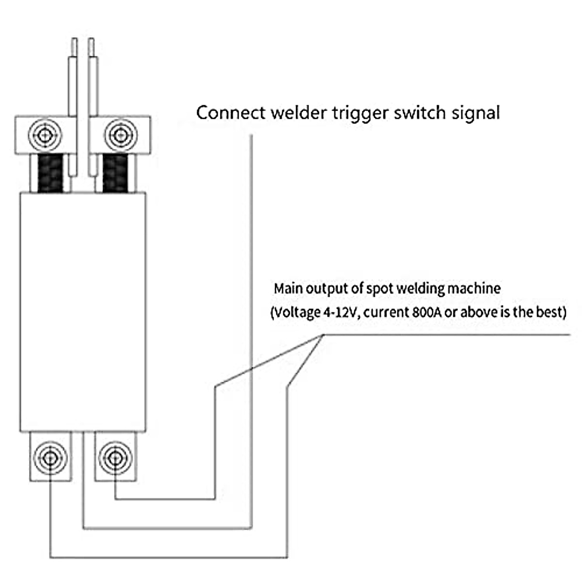 DIY Spot Welder Pen, Integrated Type Spot Welding Pen, Automatic Trigger Weld Machine Accessory
