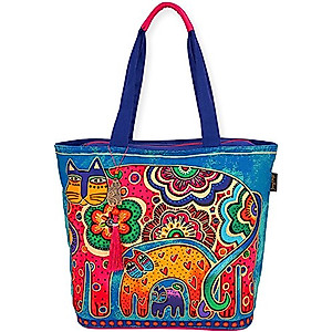 Laurel Burch Bohemian Whiskers Shoulder Tote