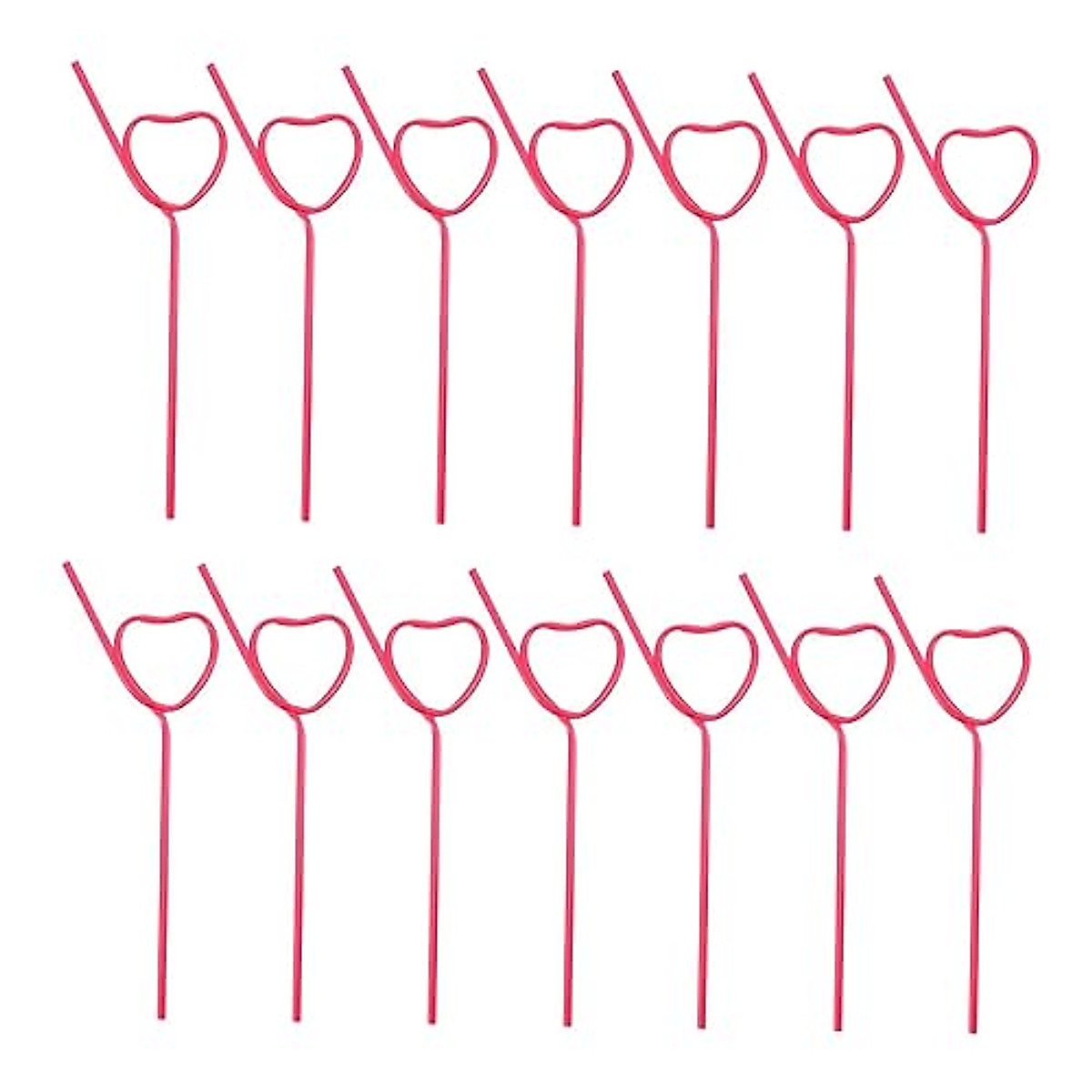 LALAFINA 25Pcs straw hawaiian decor coffee mug tumbler for disposable drinking stanly bridal shower favors the pet Home Supply Party Accessories Party Supply juice bent