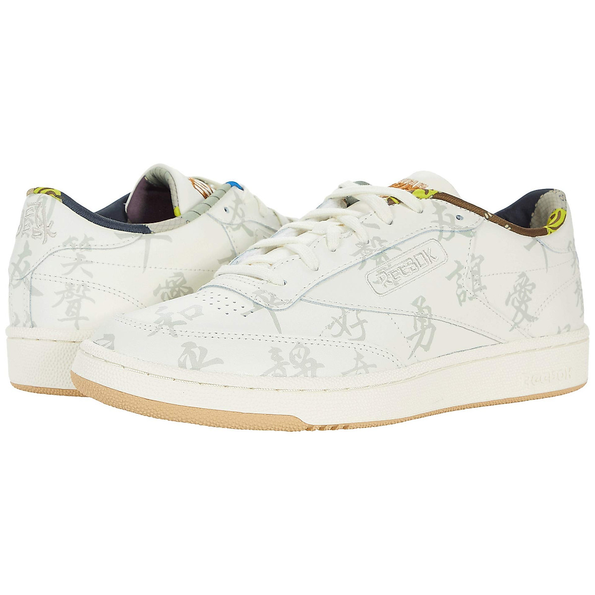 Reebok unisex adult Club C 85 Sneaker, Classic White/Paper White/Pebble, 7 Women 5.5 Men US