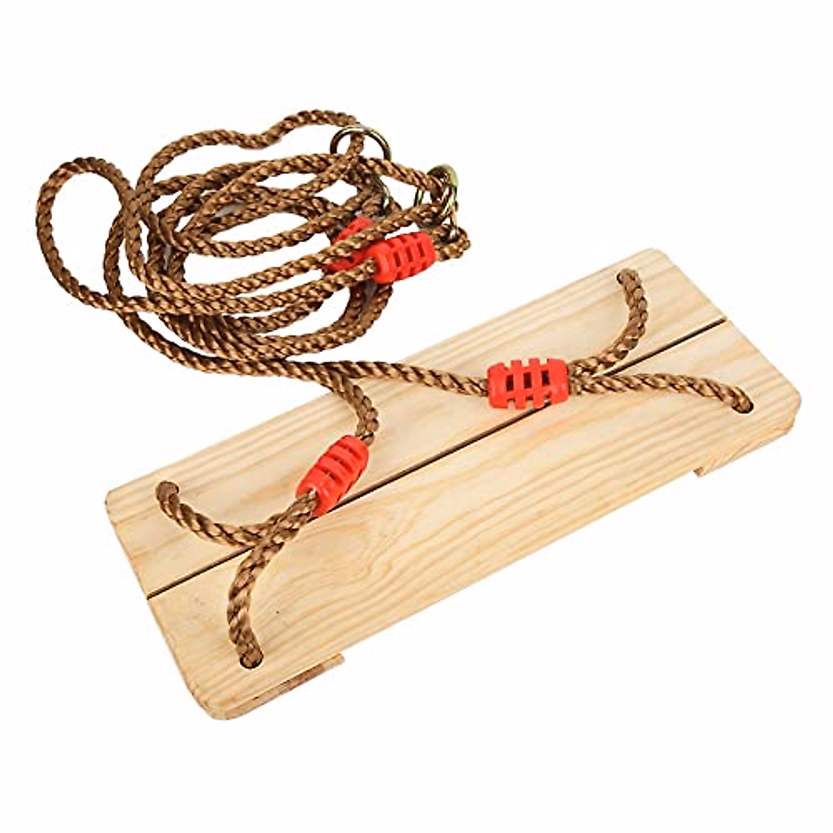 Versatile Wooden Swing for Indoor/Outdoor Play - Perfect Accessory for Playground Equipment or Patio Relaxation - Ideal for Adults & Kids Alike