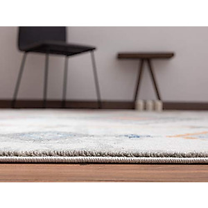 Moroccan Inspired 7'9'x10'2' Multicolor Area Rug - Abani Rugs Porto Collection Geometric Accent Rug