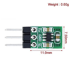 Mini 1.8V 3V 3.7V 5V to 3.3V Low Noise Regulated Charge Pump 2 in 1 DC/DC Converter 1Pcs