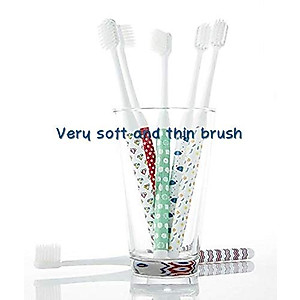 LENITH [Pack of 10] NEW CLIO Designer Toothbrush My Brush Set