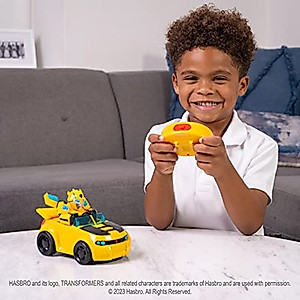 Transformers Rescue Bots Academy Bumblebee RC Radio Control Car, Toys for Kids and Adults