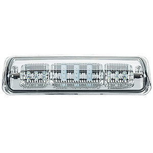 LED Third 3rd Brake Light Replacement for 2004 2005 2006 2007 2008 Ford F150 Lobo, 07-10 Ford Explorer Sport Trac, 06-08 Lincoln Mark LT, High Mount Stop Light Assembly, Clear Lens
