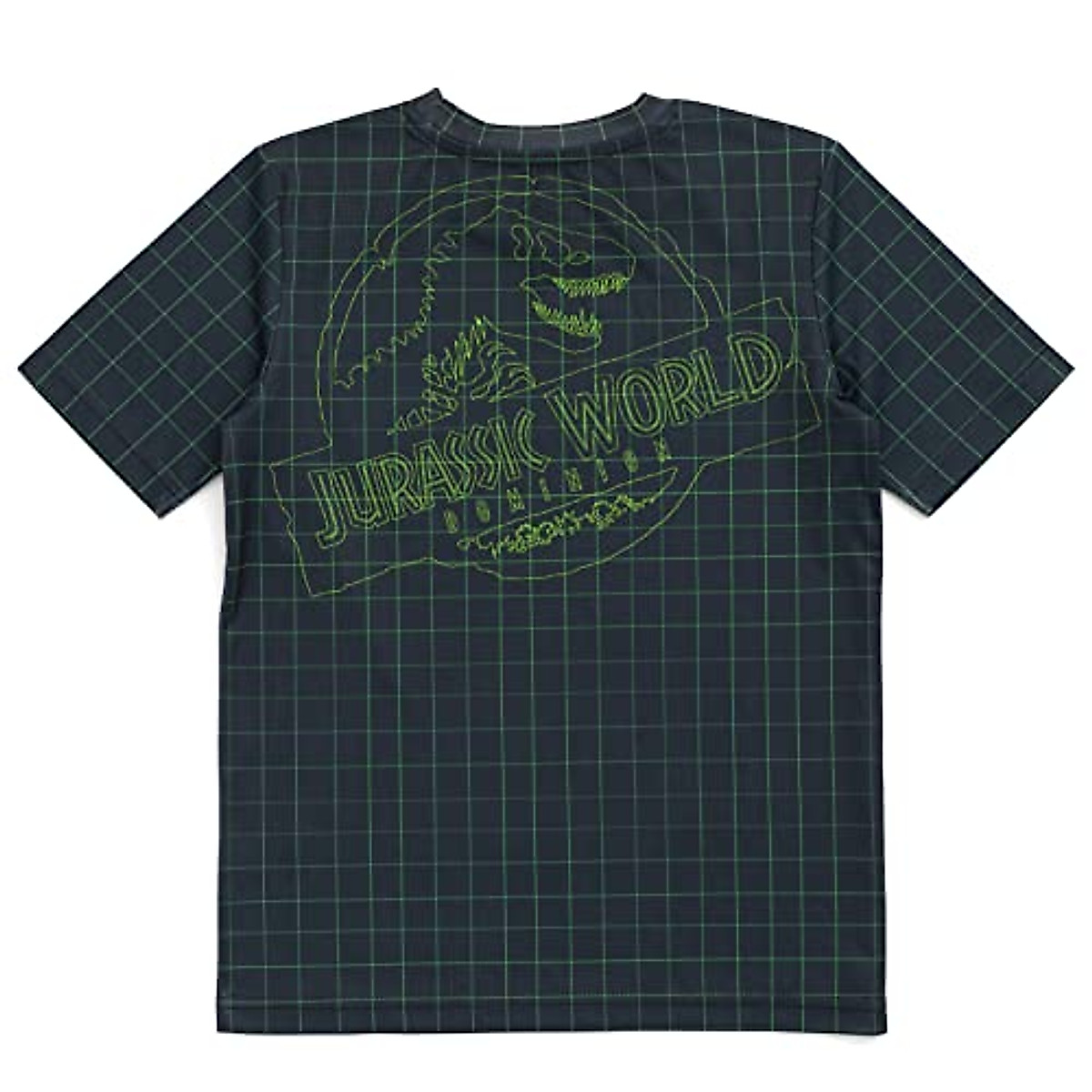 Jurassic World Jurassic Park T-Rex Toddler Boys T-Shirt and Shorts Outfit Set Black/Green 3T