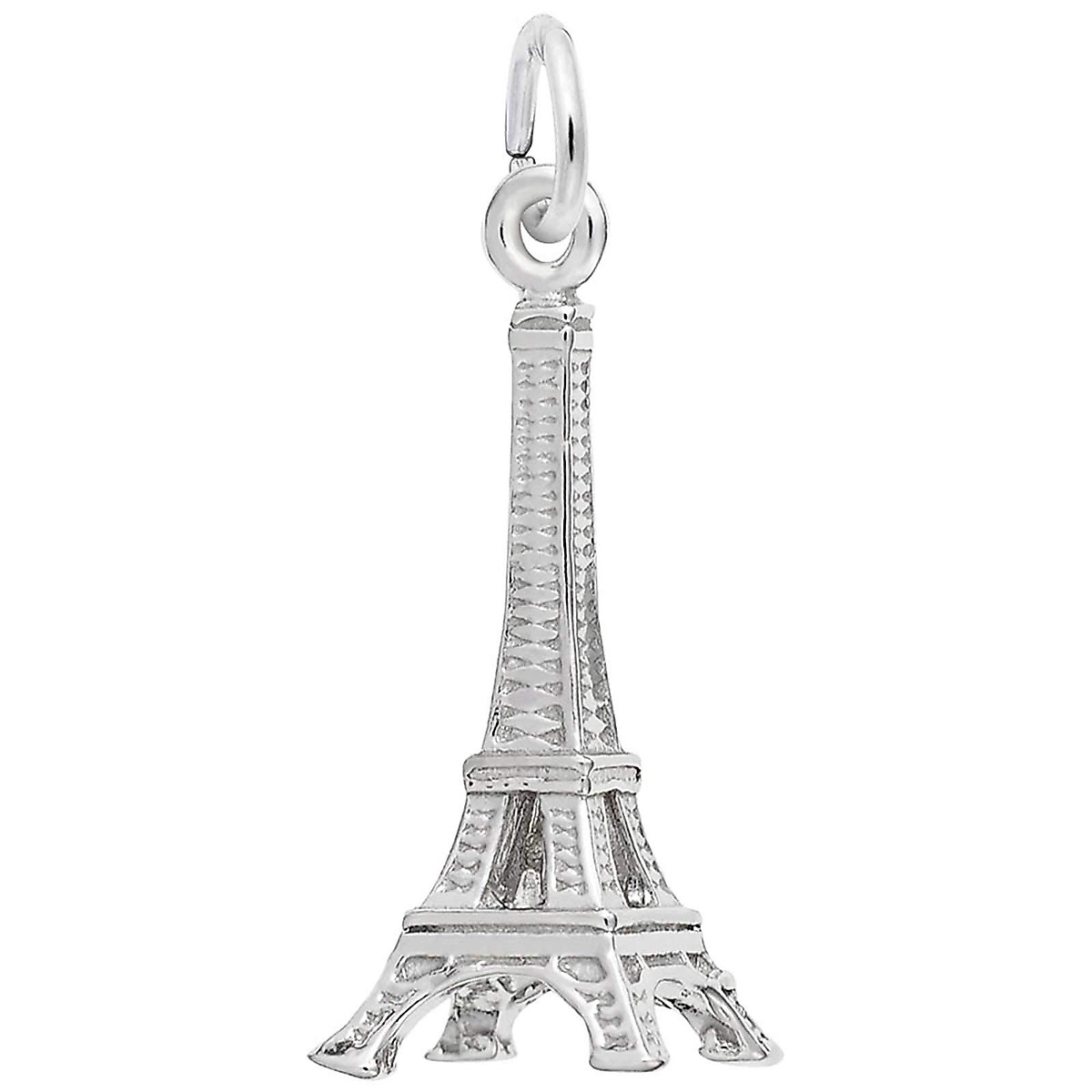 Rembrandt Charms Eiffel Tower Charm, Sterling Silver