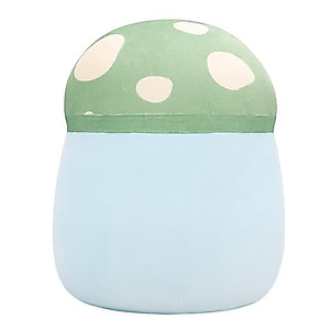 Squishmallows Original 12-Inch Bo Lynn Teal Spotted Mushroom - Official Jazwares Plush (Medium-Sized)