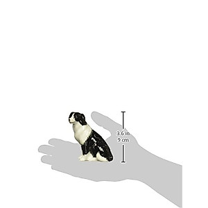 Cosmos Gifts Ceramic Border Collie Salt and Pepper Set, 2-1/2-Inch