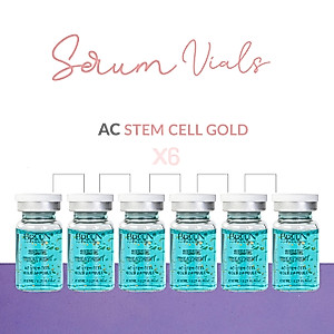 BRÜUN Serum Treatment set of 12 Vials for Spa – A Booster kit for skin care to use with Derma Pens and rollers for fresh look and lasting results