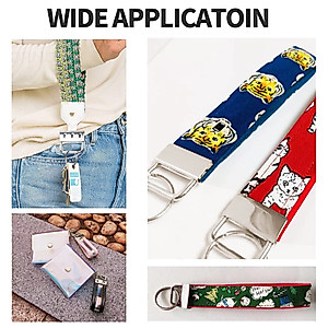 51 Sets Key Fob Hardware with Key Fob Pliers Tool, Glass Running Pliers Attach Rubber Tips for Key Fob Hardware Install and Stained Glass Work, red