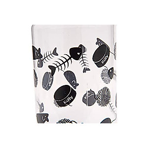 Lixit Food and Treat Storage Jars for Dogs, Cats, Small Animals and Birds (128oz, Cats - Black)