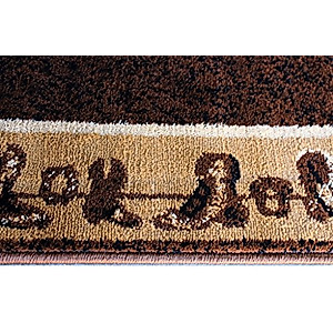 Cowboy Runner Area Rug Design L 375 (2 Feet 4 Inch X 10 Feet 9 Inch) Runner