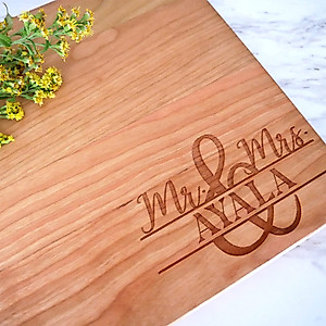Engraved Cutting Boards Personalized Wooden Gift for Kitchen - Unique Custom Designs & Different Sizes - Personalized Engraved Wood Custom Cutting Boards for Weddings, Anniversaries & Housewarmings