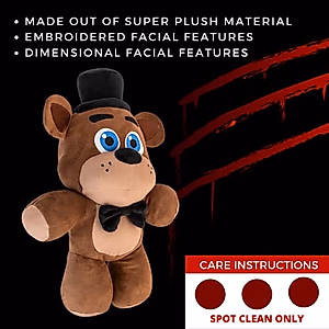 Five Nights at Freddy's Kids Bedding Super Soft Plush Cuddle Pillow Buddy, One Size, By Franco