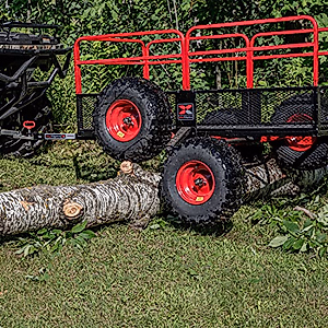 Yutrax Trail Warrior X4 Heavy Duty UTV/ATV Trailer - For Off-Road Use - 1,250 lb. Capacity, TX159