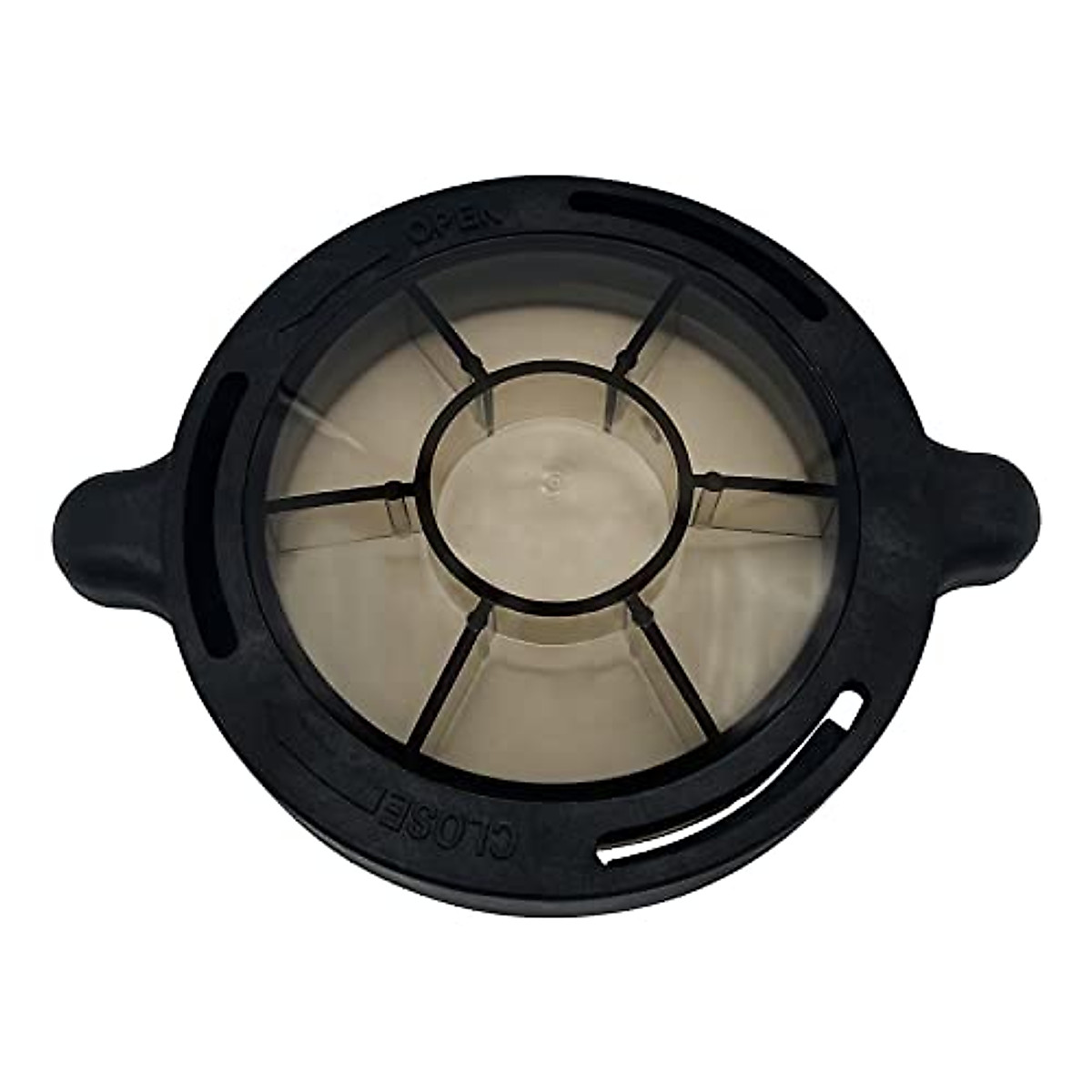 Poolzilla Replacement Pool Pump Basket Cover, Compatible with Splapool Above-Ground and In-Ground Pool Pumps, Comes with O-Ring