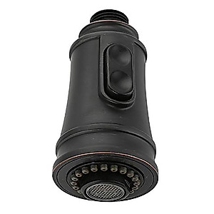 Kitchen Faucet Head, Angle Simple Replacement Sprayer Nozzle, Pull Down Faucet Pull Out nozzle Hose Spray Head (oil rubbed bronze)