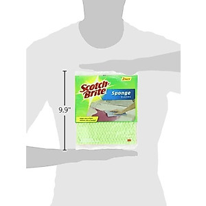 Scotch-Brite Sponge Cloth, Swedish Dish Cloths, Alternative to Reusable Paper Towels, 24 Sponge Cloths