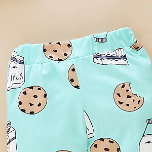 Aoswep Newborn Infant Baby Clothes Long Sleeve Romper + Pants + Hat 3PCS Outfits Set