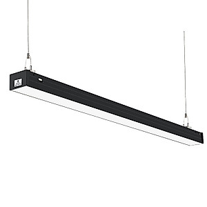 DAKASON 4FT Linkable LED Linear Light, 40W Shop Light for Garage Ceiling, Commercial Linear Lighting Fixture for Office, 4’ LED Tube Light for Warehouse, 3CCT, Dimmable 1Pack