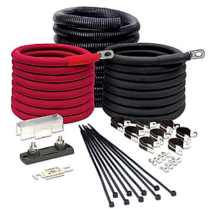 Tundra Installation Kit for Truck Power Inverter - CM2012-12 Feet - Matching Power Inverter Model: M2000 - M3024 - S1800 - S3024