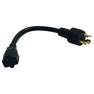 Tripp Lite P046-06n Adapter Cord - 6 - Nema L5-20p - Nema 5-20r 110 V Ac, 220 V Ac - 20 A - Black