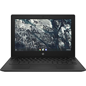 HP Chromebook 11MK G9 Education Edition - 11.6 Inch HD Display Laptop MediaTek MT8183, Integrated Graphics, 4GB LPDDR4X RAM, 32GB eMMC, Wi-Fi, Bluetooth, Camera, Chrome OS, Speaker, Black (Renewed)