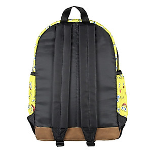 Nickelodeon SpongeBob SquarePants Face Expressions All Over Print Backpack