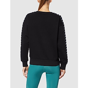 Kappa Janka Sweatshirt 310021-19-4006, Womens, Caviar, M Black