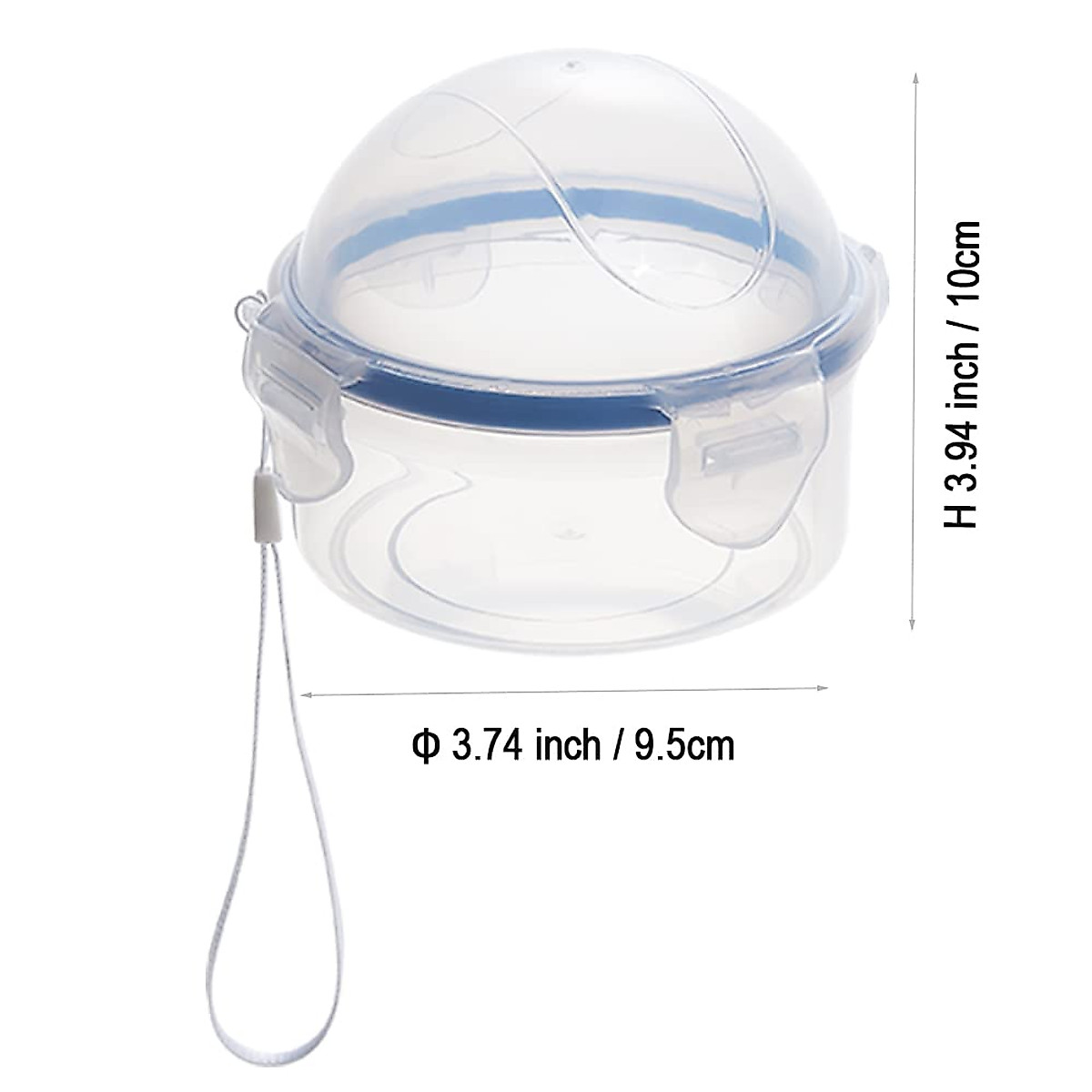 2 Pack Onion Storage Container and Tomato Lemon Apple Produce Saver Holder, Portable Fruit and Vegetable Food Storage Keeper Containers for Fridge