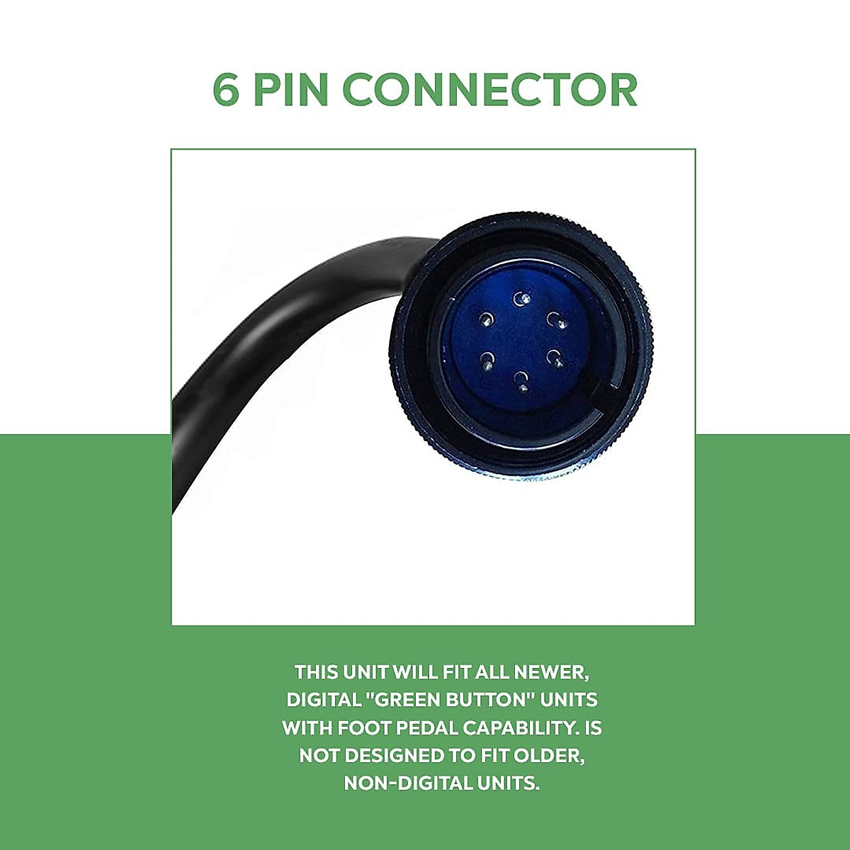 NOVA Slider Amp Control TIG, 6-pin, Compatible with Lincoln Welders K870 and others,15ft