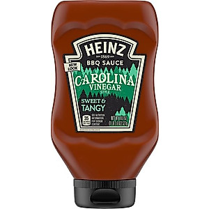Heinz Carolina Vinegar Style Tangy BBQ Sauce (18.6 oz Bottle)