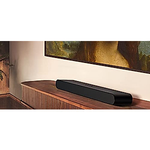 SAMSUNG HW-S50B/ZA 3.0ch All-in-One Soundbar w/Dolby 5.1, DTS Virtual:X, Q Symphony, Built in Center Speaker, Adaptive Sound Lite, Bluetooth Multi Connection, 2022 Black