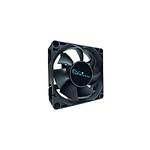 Apevia CF7025S-5 (5 Pk) 70mm x 70mm x25mm Black Case Fan W/4PIN Molex + 3PIN Motherboard Adapter