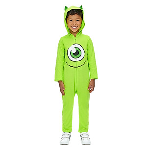 Disney Pixar Monsters Inc. Mike Wazowski Infant Baby Boys Cosplay Fur Coverall 18 Months