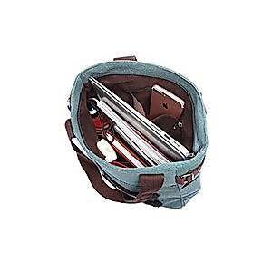 KAUKKO Women Canvas Handbag Shoulder Bag Cat Big Tote Bag