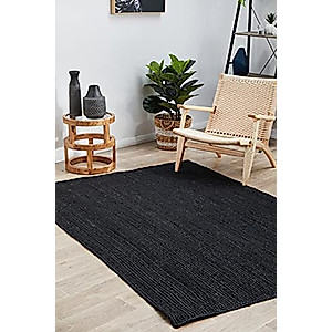 2x3, 3x5, 4x6, 5x7 Ft Indian Braided Jute Rug Area Rug/ Outdoor Rug/ Patio Rug/ Kitchen Rug Living Room Rug (2x3 Ft Area Rug)