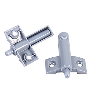 Home Kitchen Cabinet Door Drawer Soft Quiet Closer Damper Buffers Cushion , 20Pcs(Gray)