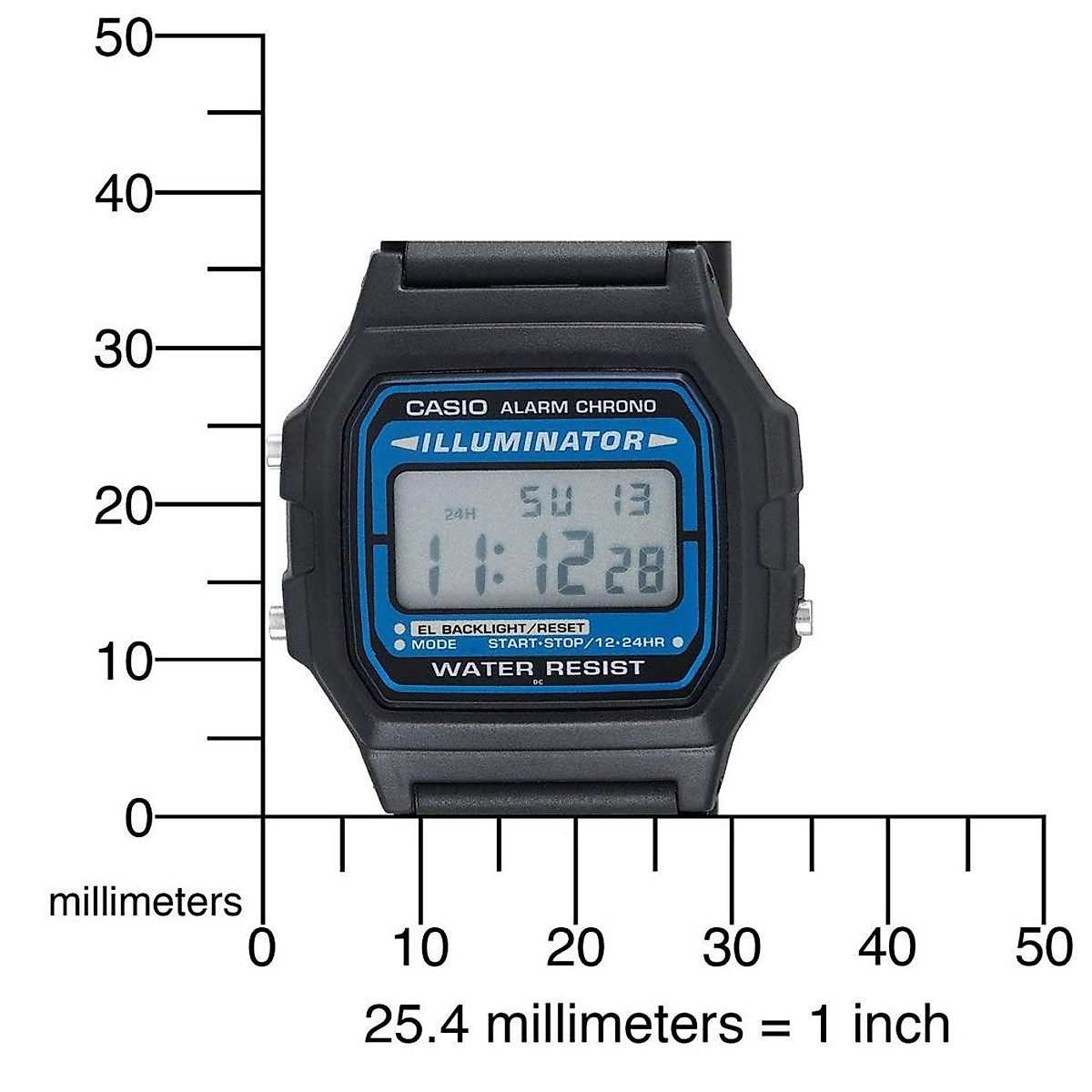 Casio F105W-1A Casio Illuminator Watch
