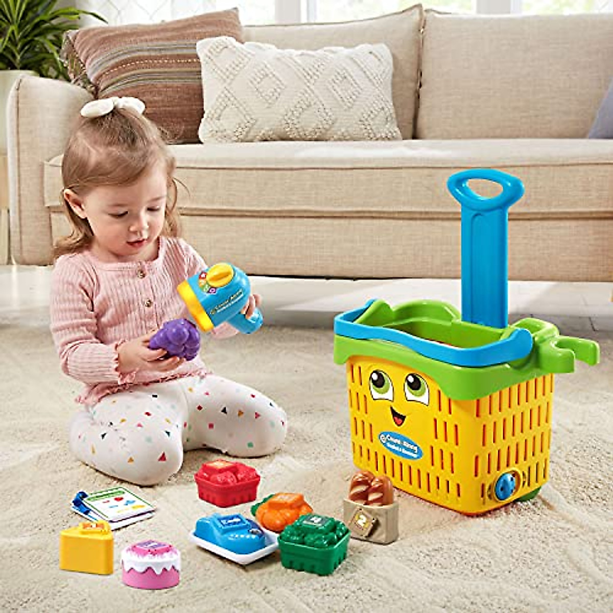 LeapFrog Count-Along Basket Scanner in Multicolor for 2-5 Year Olds