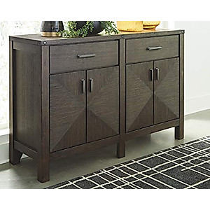 Signature Design by Ashley Dellbeck Dining Room Server, Brown