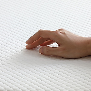 Furinno Tidur Cooling Gel Memory Foam Mattress, 10 Inch, California King