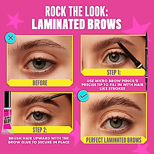 NYX PROFESSIONAL MAKEUP Micro Brow Pencil, Precise Eyebrow Pencil - Ash Blonde