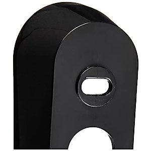 AirTech Home Automation Vertical Wedge and Base Bracket Replacement for Google Nest Hello Video Doorbell with10-Degree Downward View Compatible with Wired (Black)
