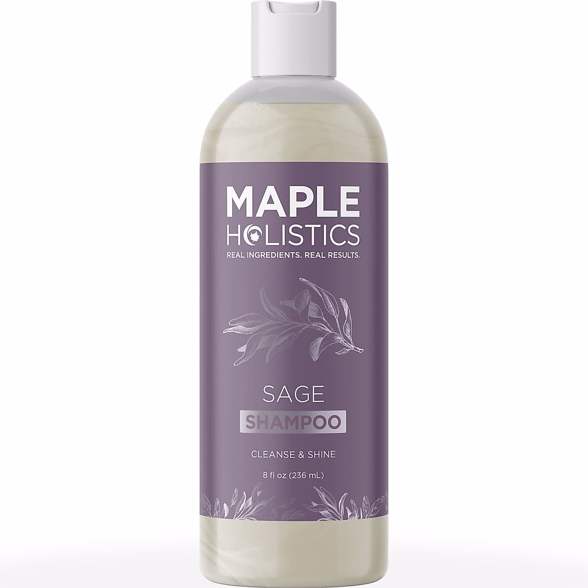 Sage and Rosemary Shampoo Sulfate Free - Sage Oil Clarifying Shampoo for Build Up and Scalp Moisturizer - Oily Hair Shampoo for Greasy Hair and Dry Scalp Treatment with Essential Oils for Hair