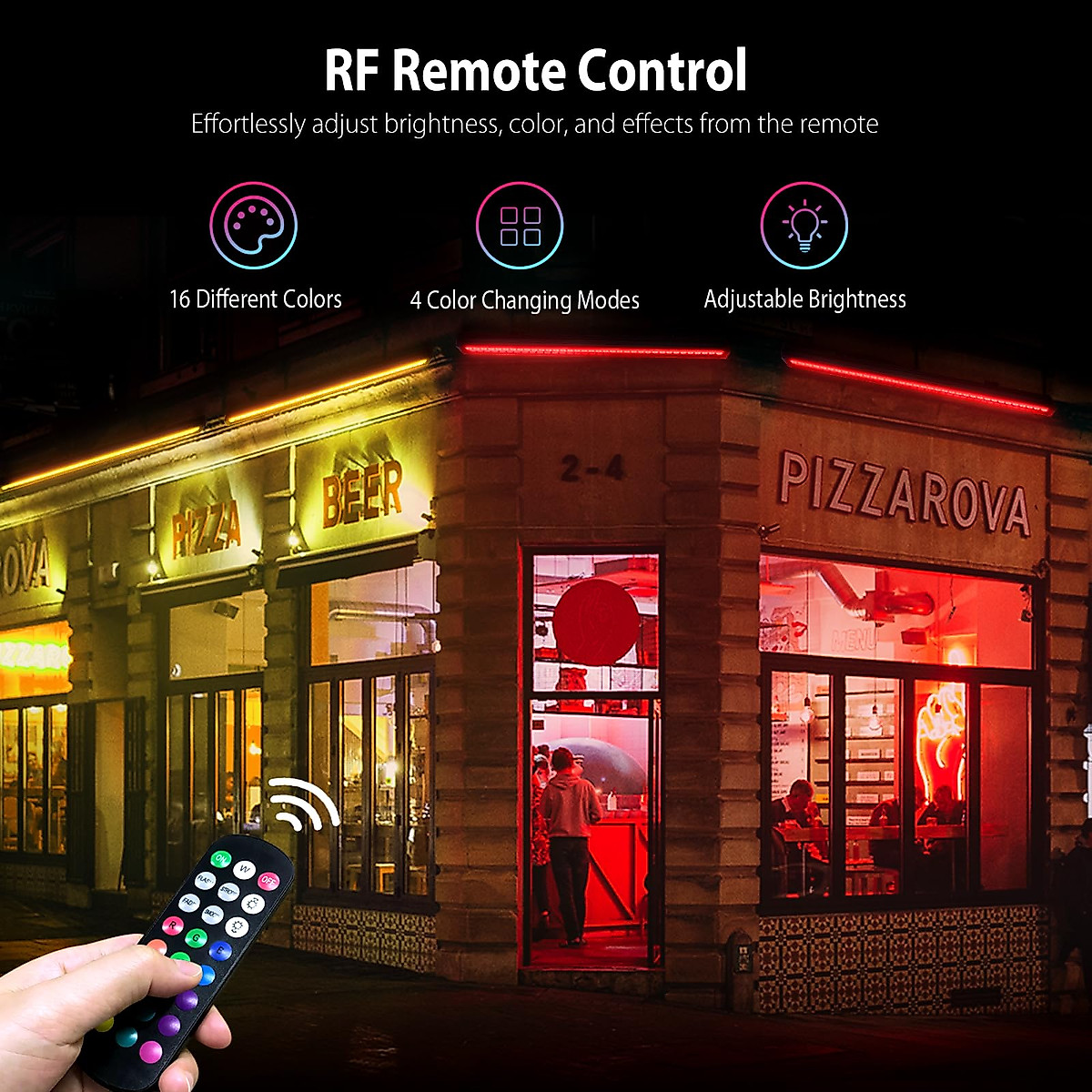 Landscapestation LED Wall Washer Light 72W, 40" 5000K Daylight Heavy Duty LED Wall Washing Light Bar, Waterproof Outdoor Lighting for Landscape, Garage, Church, Farms, Yard, Building Lighting