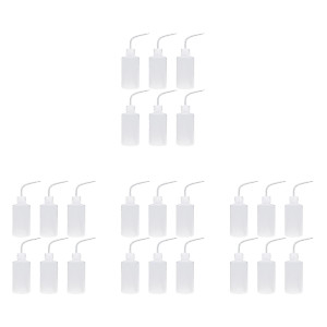 ULTECHNOVO Lab Wash Bottle 24pcs Label and Scale Tools Plastic Squeeze Mouth Supplies Bottle Ml White Squirt Refillable Ldpe, Medical Labs Cleaning Wash for Safety Labels Empty Washing