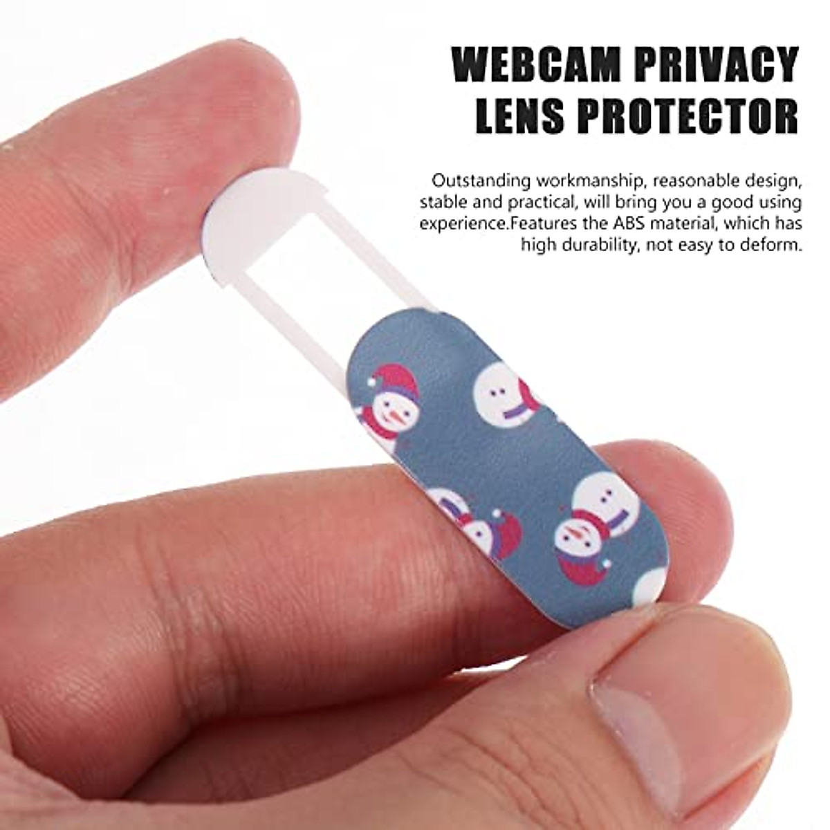 Gatuida 6pcs Christmas Camera Cover Phone Camera Cover Webcam Slider Camera Privacy Slider Webcam Cover Phone Accessory Webcam Slide Cover Camera Cover Slide Webcam Privacy Covers